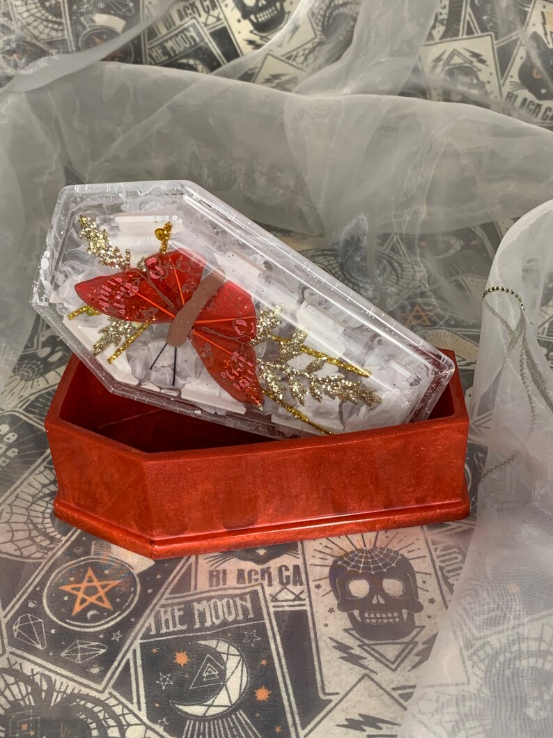 Butterfly Coffin Box - Etsy