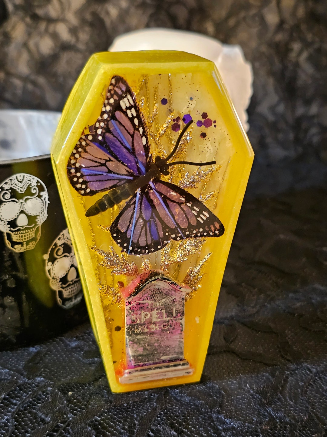 Butterfly Coffin Diorama - Etsy