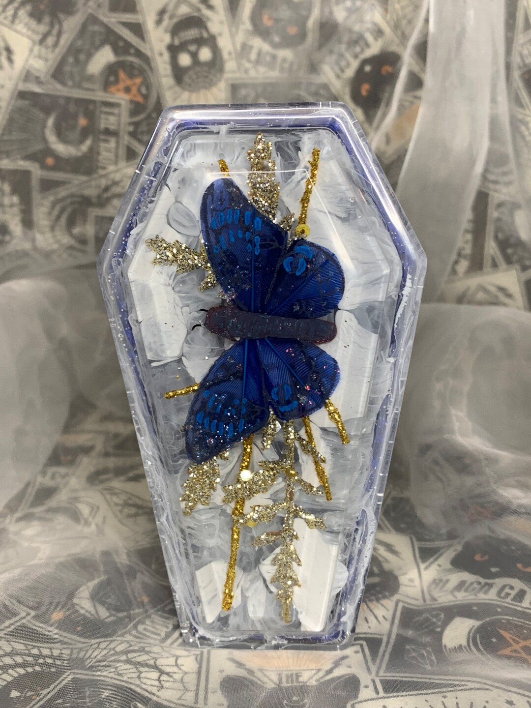 Butterfly Coffin Box - Etsy