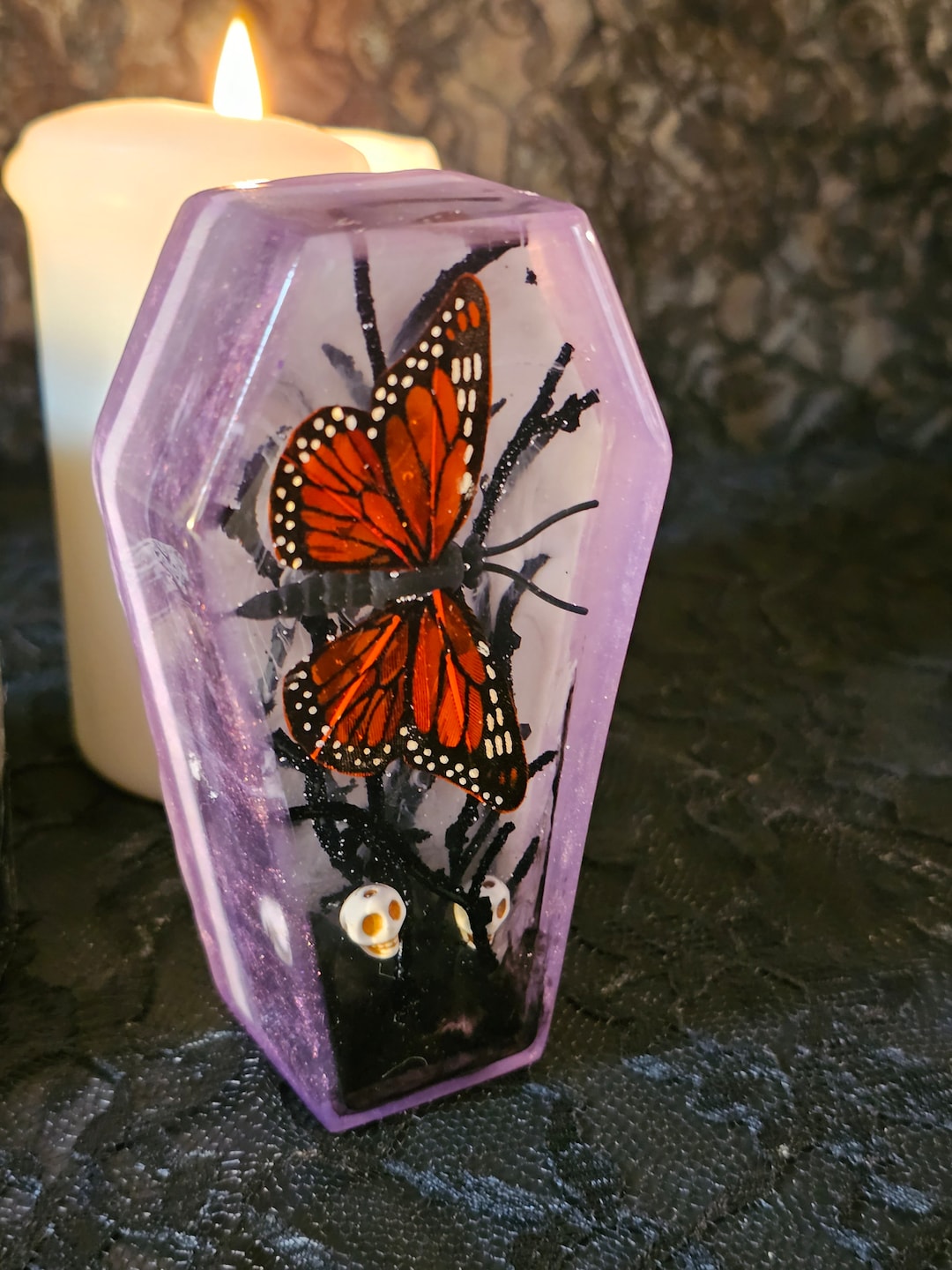 Butterfly Coffin Diorama - Etsy