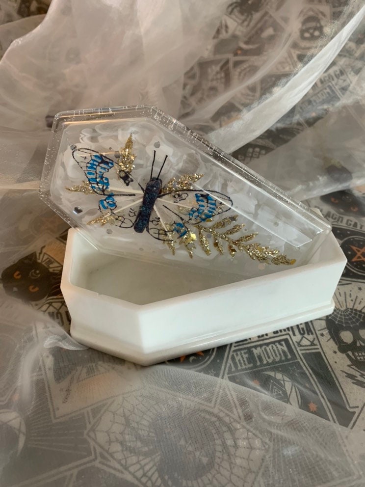 Butterfly Coffin Box - Etsy
