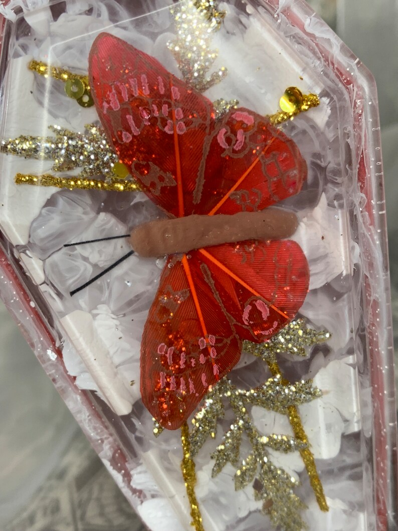 Butterfly Coffin Box - Etsy