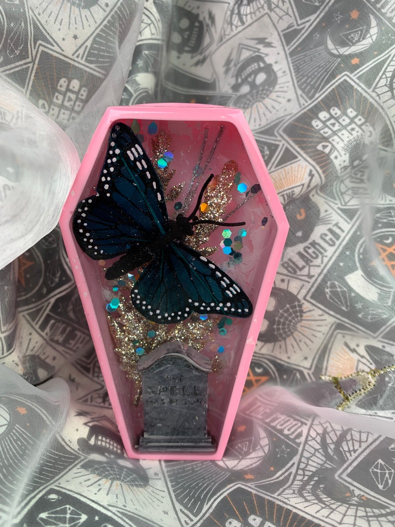 Butterfly Coffin Diorama - Etsy