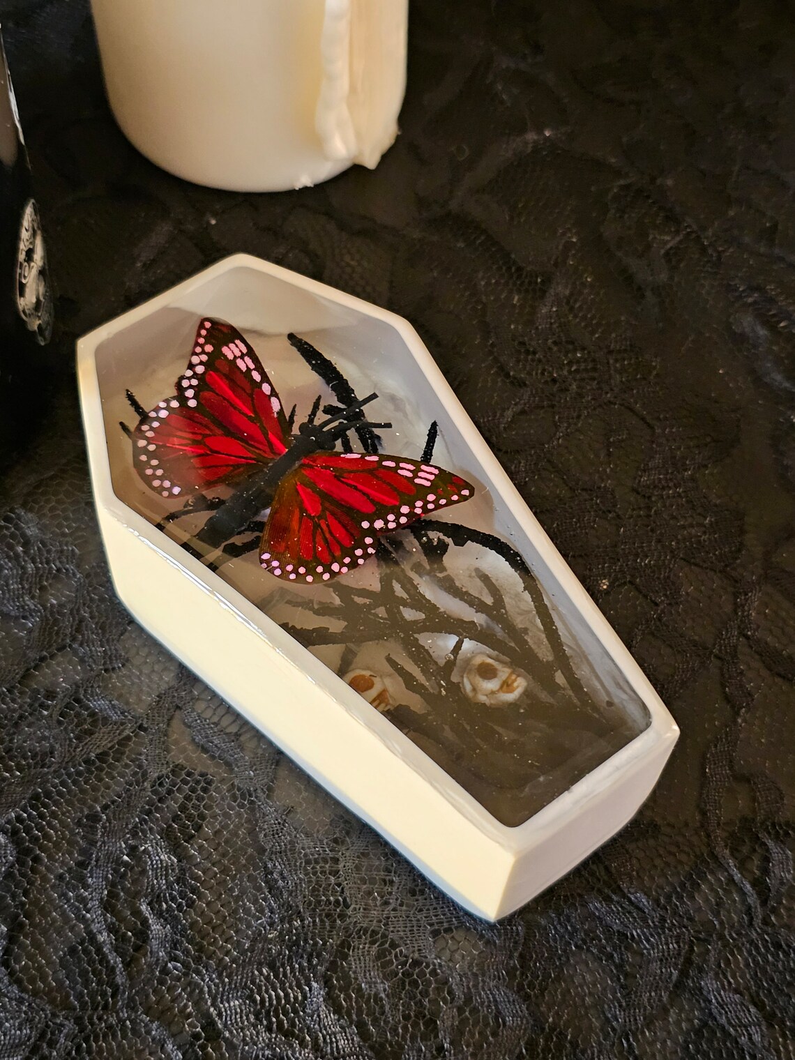 Butterfly Coffin Diorama - Etsy