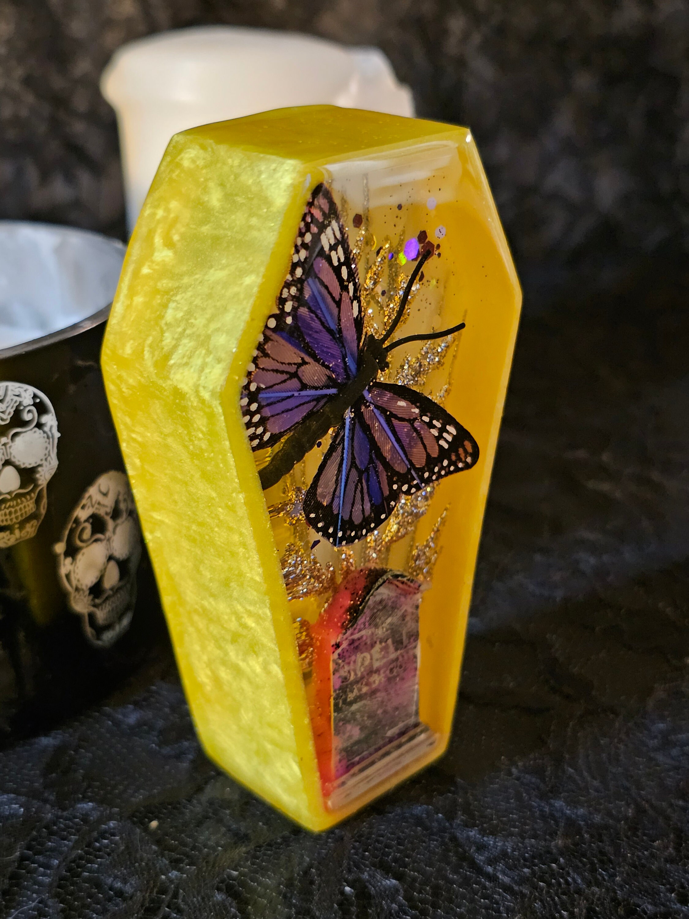 Butterfly Coffin Diorama - Etsy