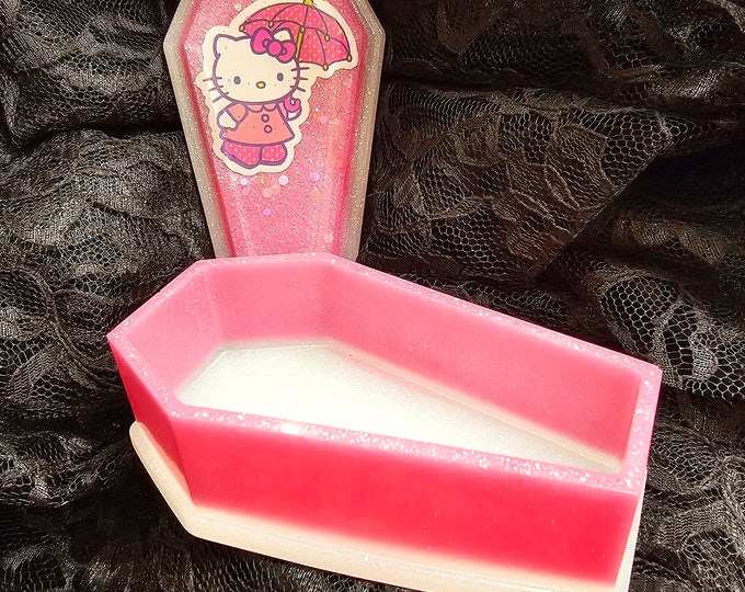Hello Kitty Coffin Box. - Etsy