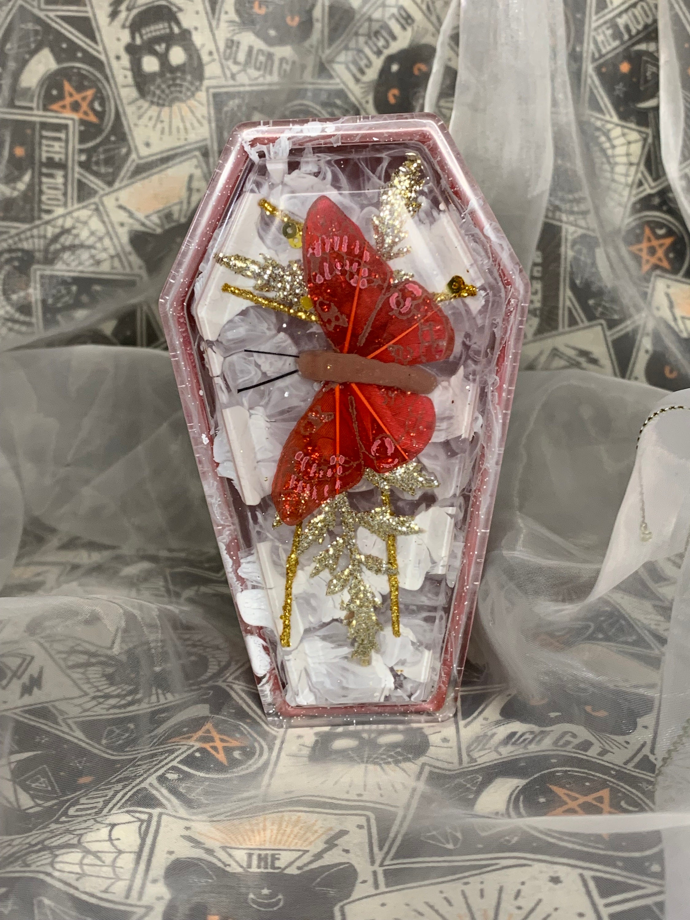 Butterfly Coffin Box - Etsy