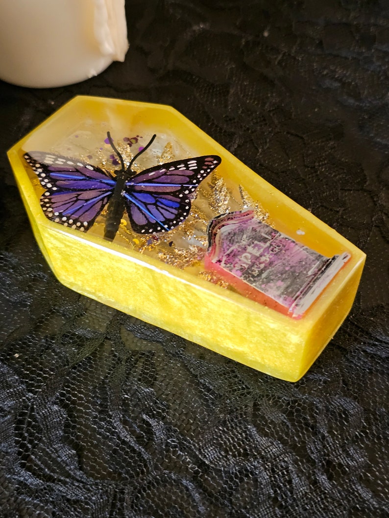 Butterfly Coffin Diorama - Etsy
