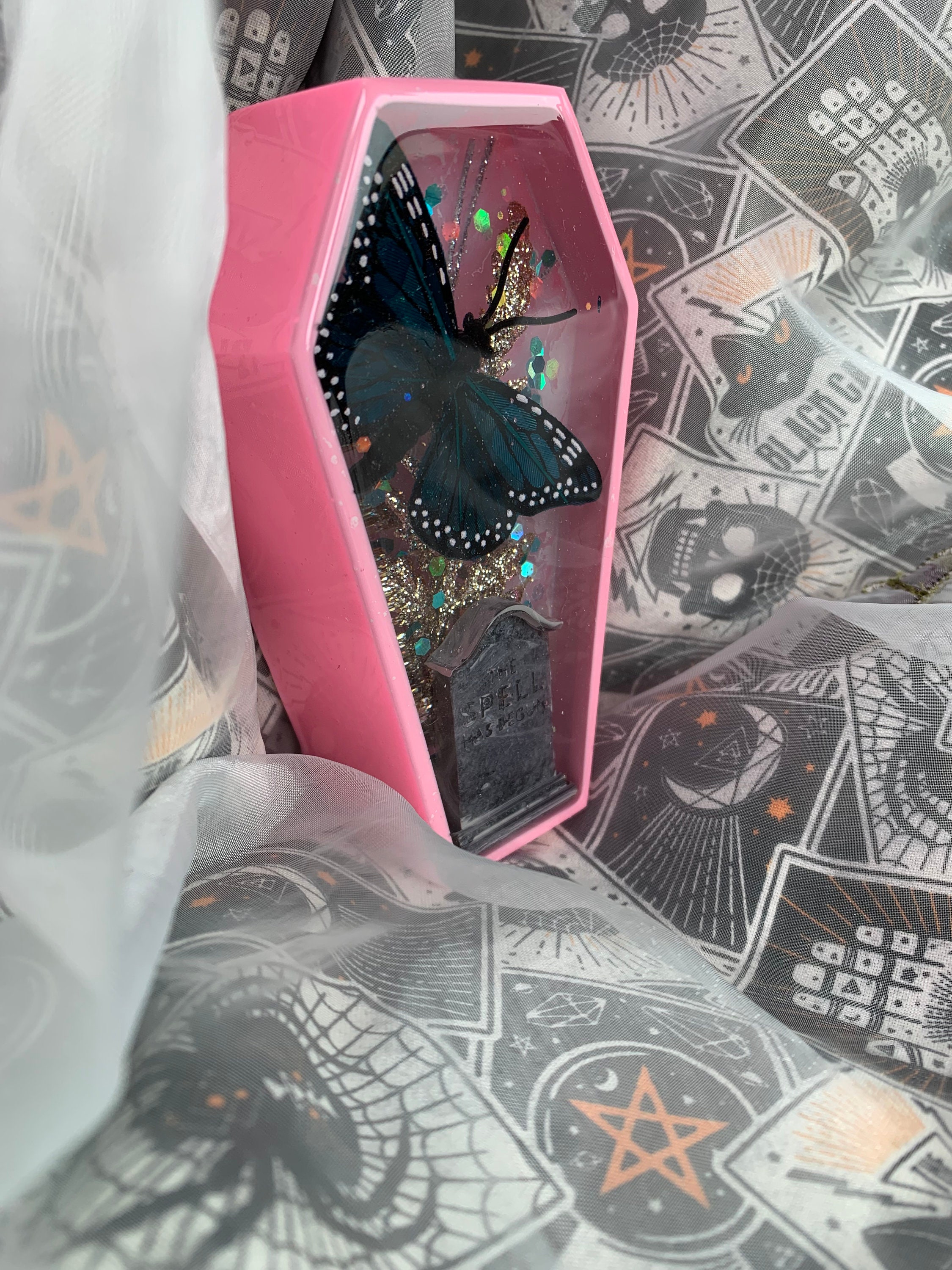 Butterfly Coffin Diorama - Etsy