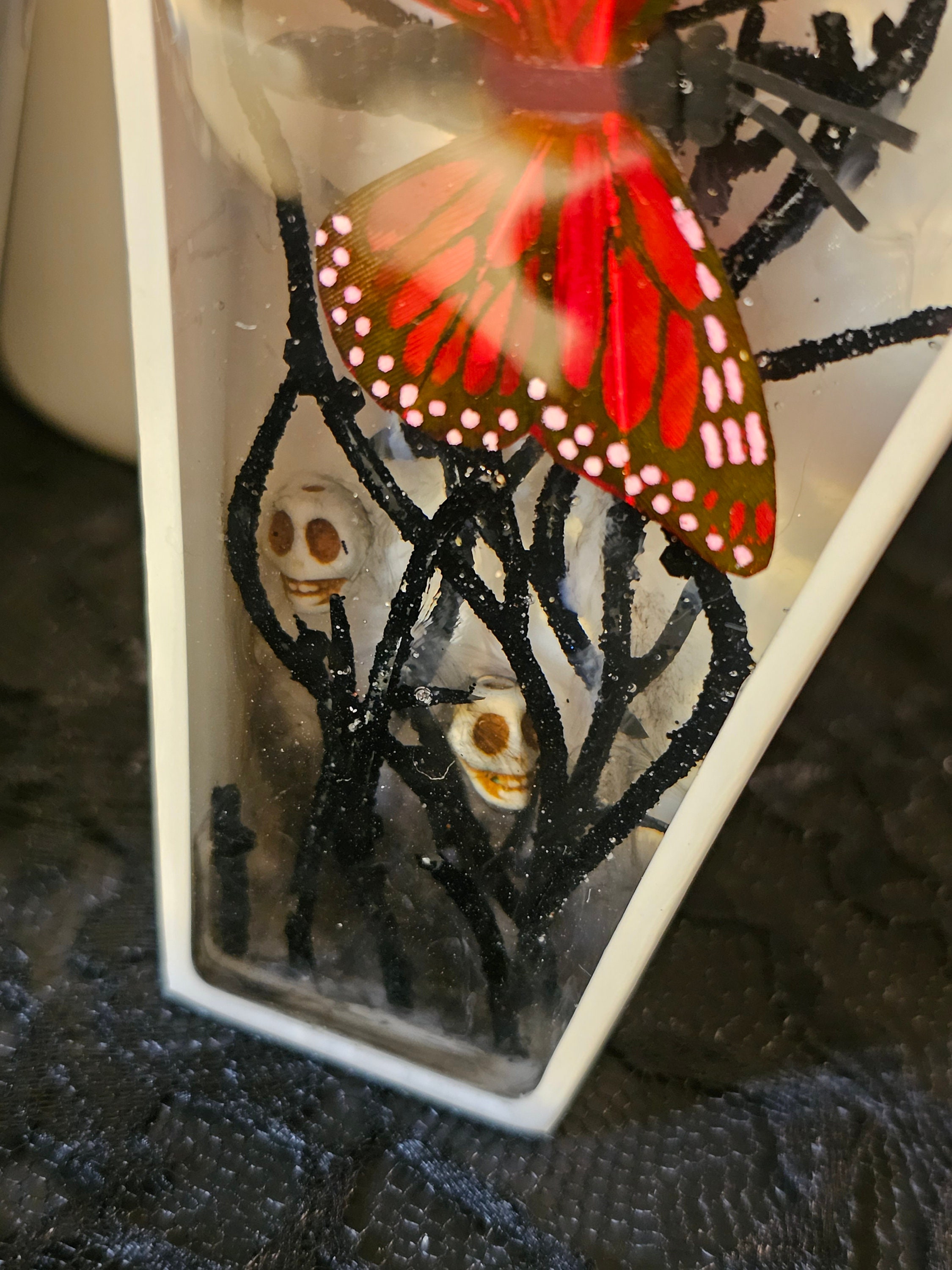 Butterfly Coffin Diorama - Etsy