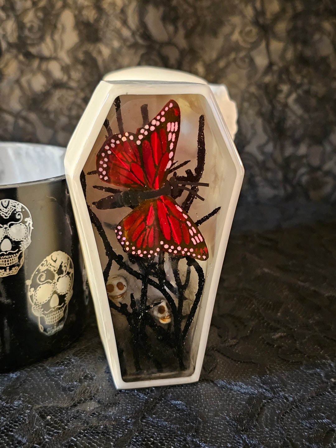 Butterfly Coffin Diorama - Etsy
