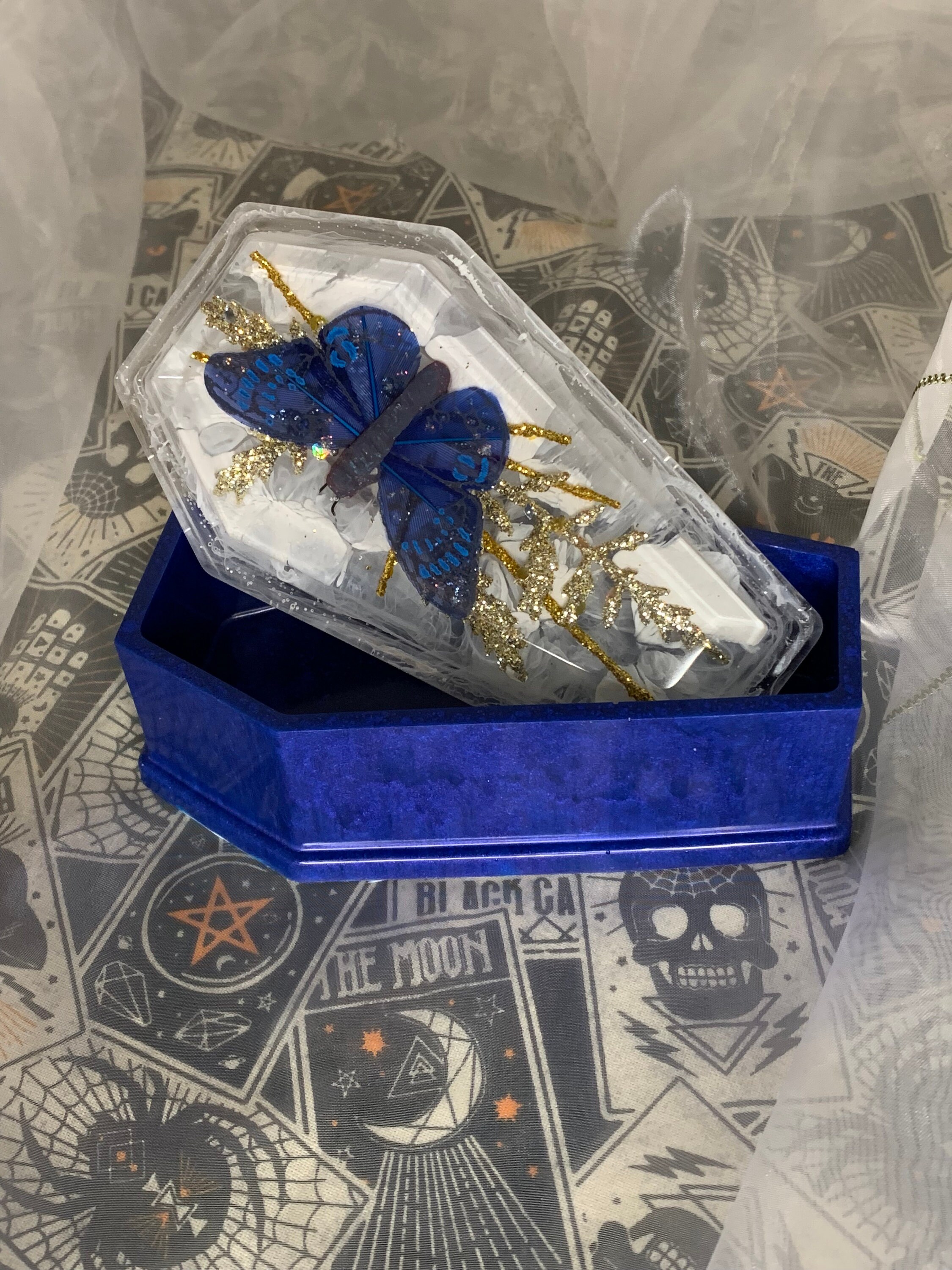 Butterfly Coffin Box - Etsy