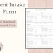 Client Intake Form | Real Estate New Client Intake Form | Real Estate ...