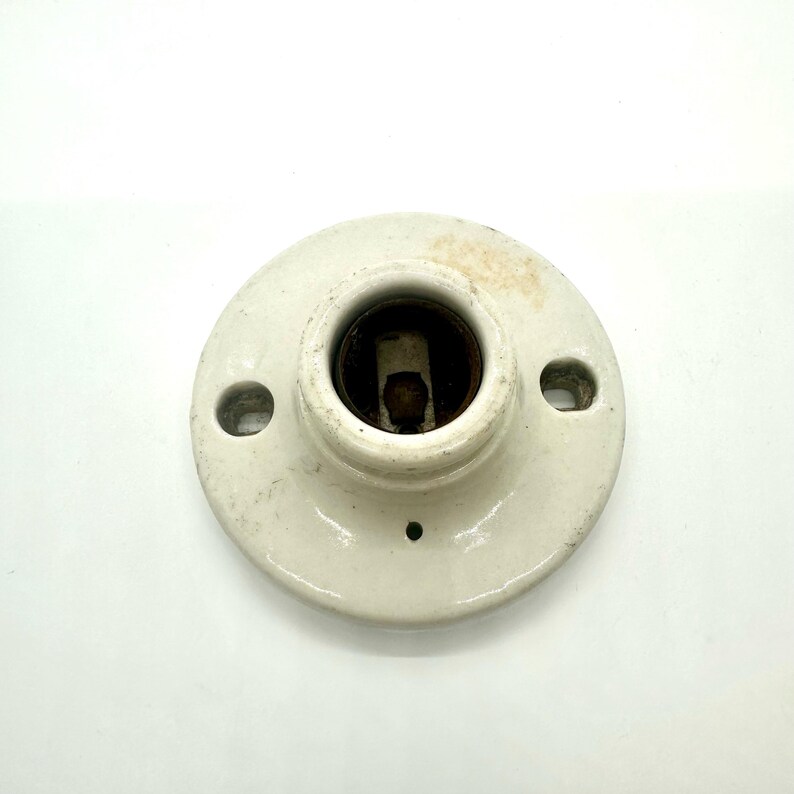 Vintage Porcelain Light Socket - Etsy