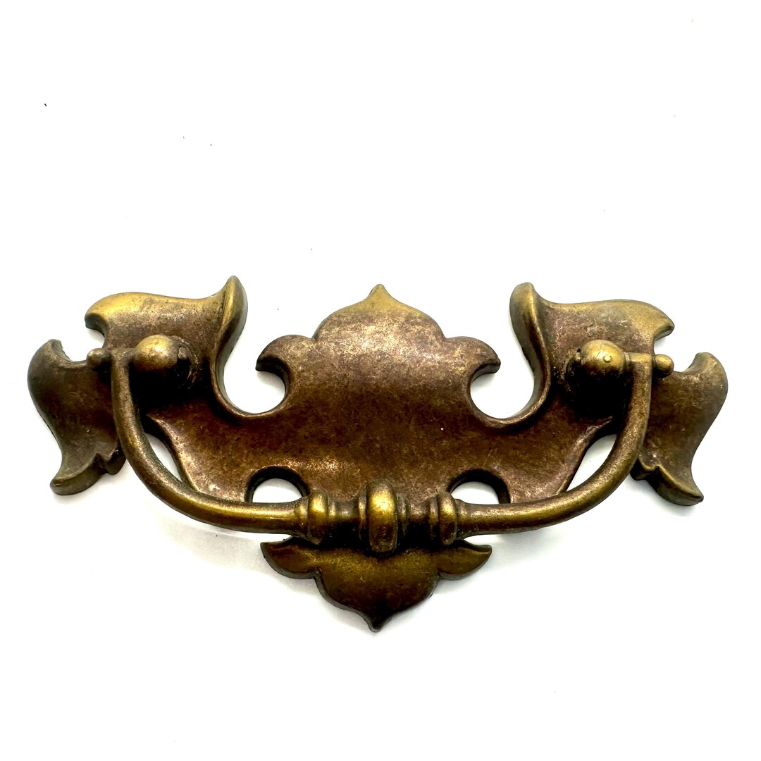 Set of 4 Vintage Keeler Brass Bat Wing Drawer Pulls - 3 Inch Center ...