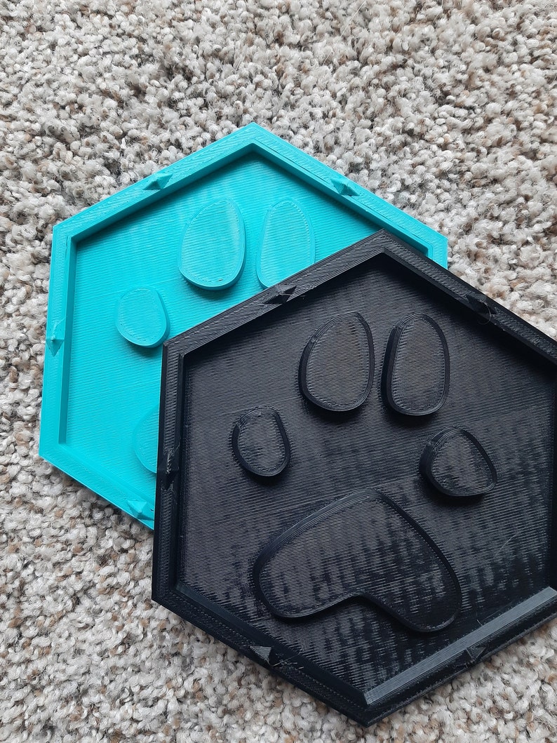 Dog Paw Print Snowboard Stomp Pad - Etsy