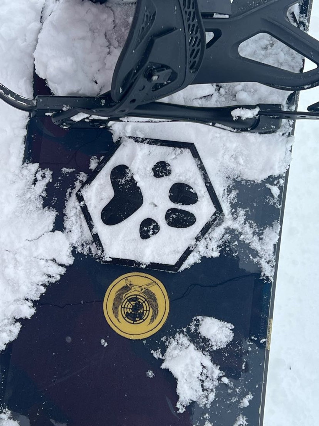 Dog Paw Print Snowboard Stomp Pad - Etsy