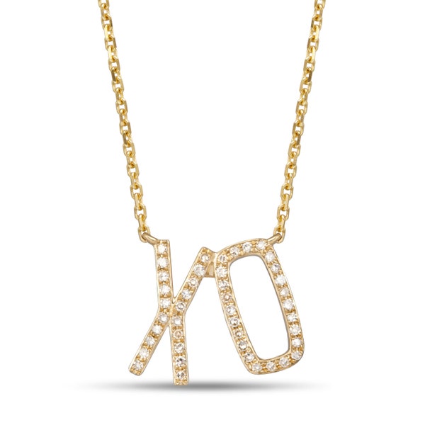 Xo Necklace - Etsy