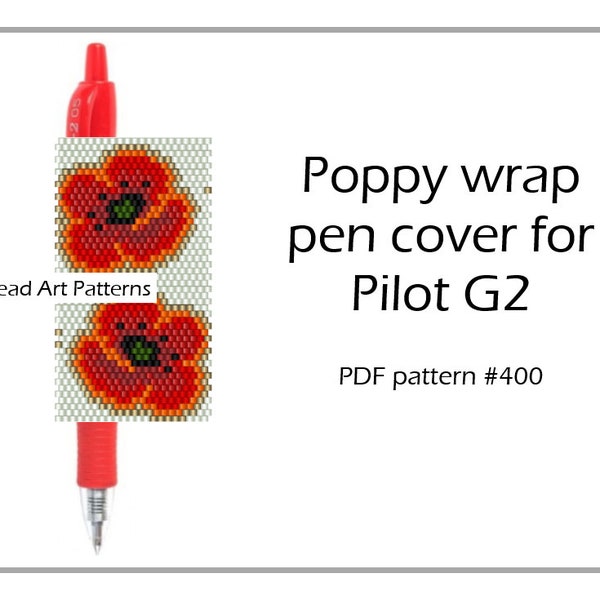 Poppy Bead Pattern - Etsy