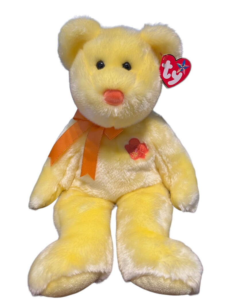 Ty Beanie Buddy Bunga Raya the Yellow Asia Pacific - Etsy