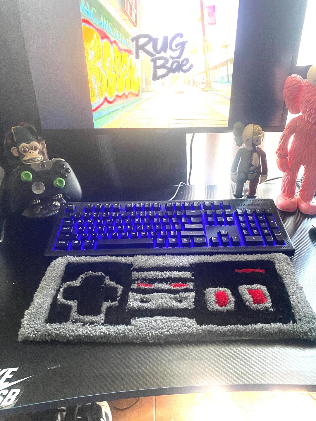 Nintendo Keyboard Rug - Etsy