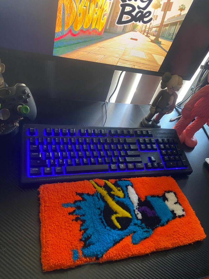 Bart Simpson Keyboard Rug - Etsy