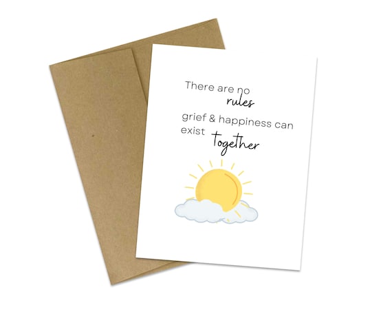 Comfort Card Sympathy Card Empathy Card Grief Card - Etsy