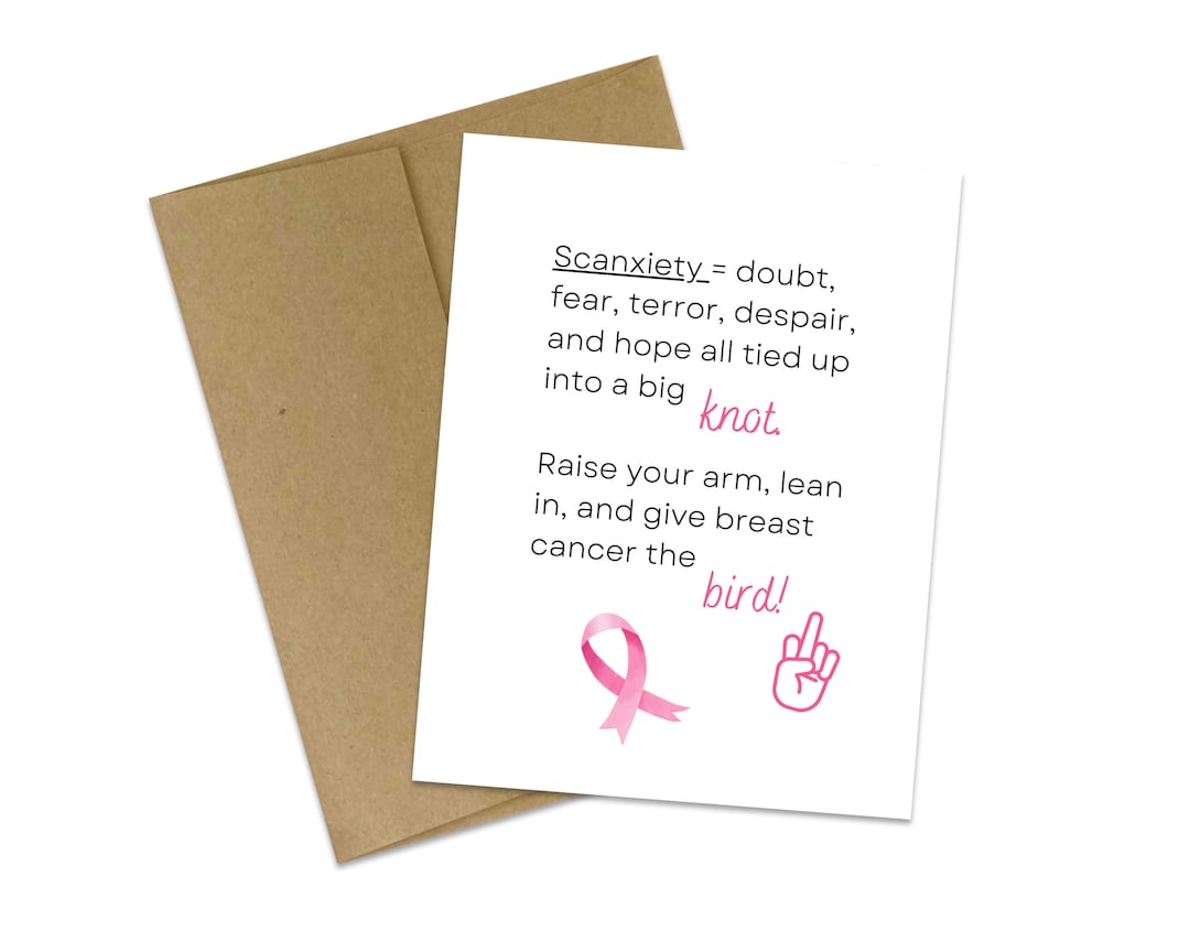Breast Cancer Awareness | Empathy Card | Cancer Card | Friends With ...