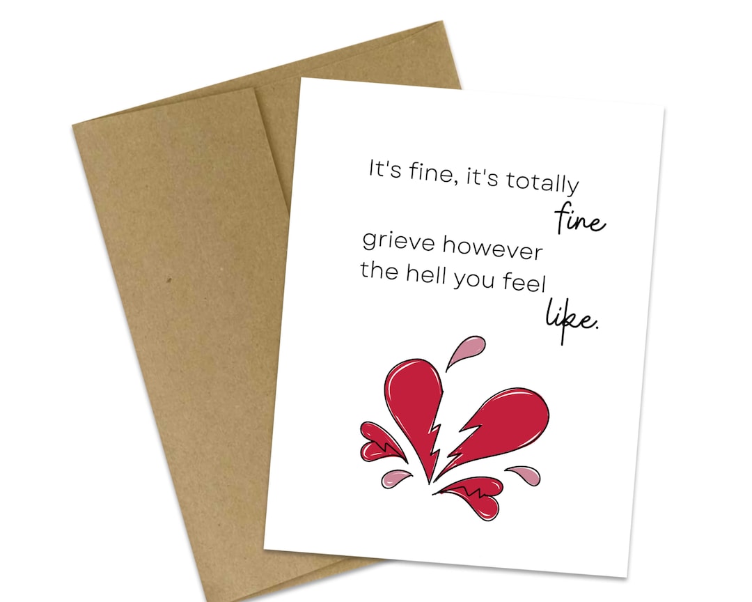 Sympathy Card | Empathy Card | Grief Card | Compassion Card ...