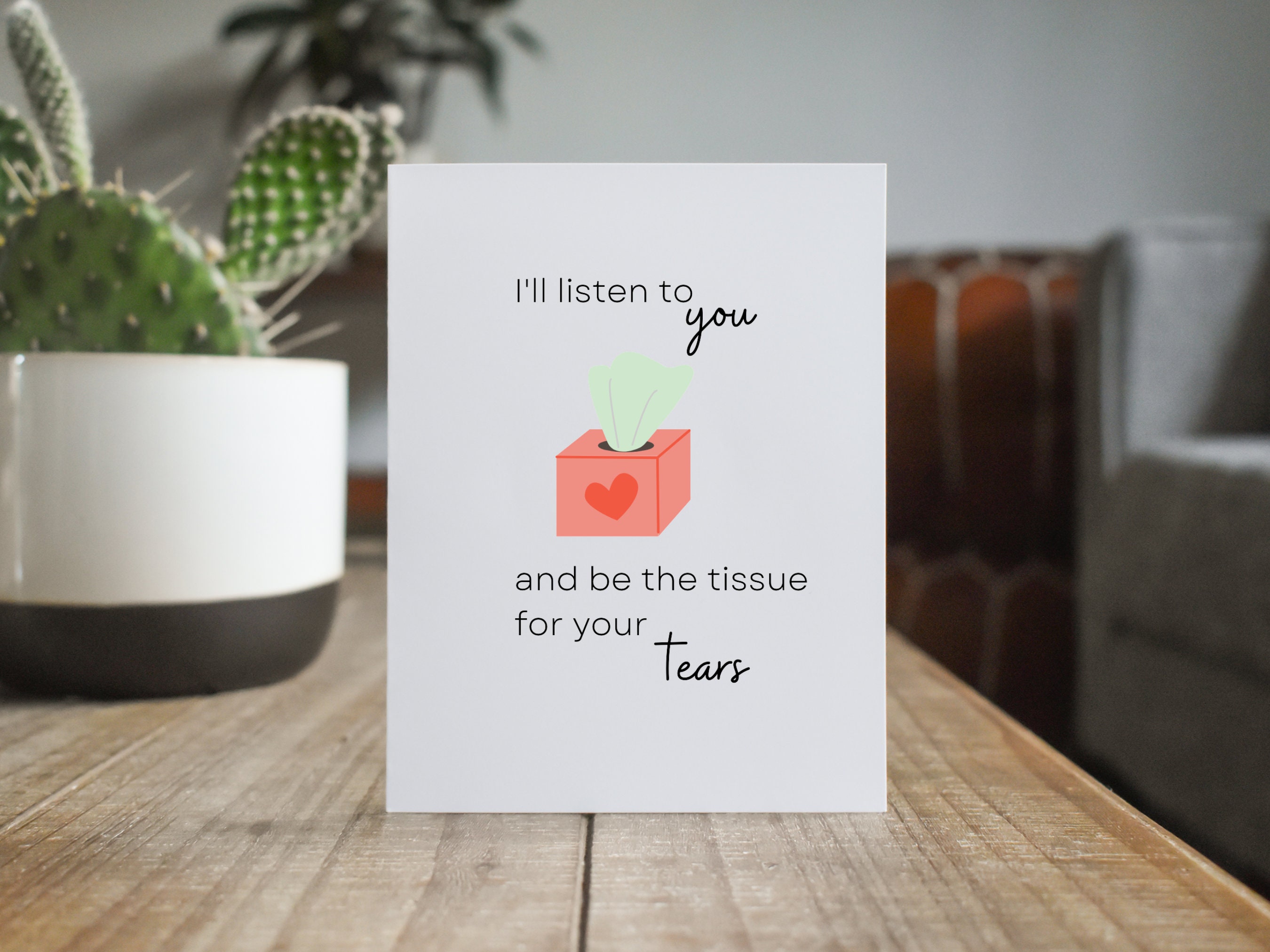 Comfort Card Grief Card Empathy Card Sympathy Card - Etsy