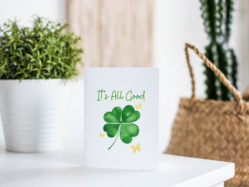 Empathy Card | It's All Good | Comfort Card | Lucky Card | Compassion ...