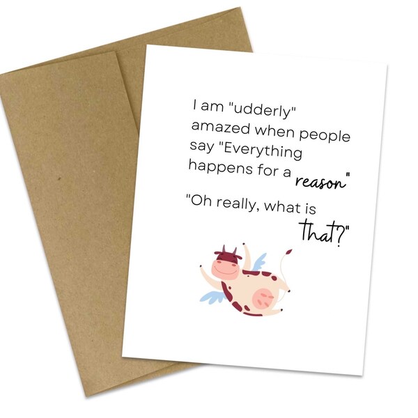 Funny Empathy Card - Etsy