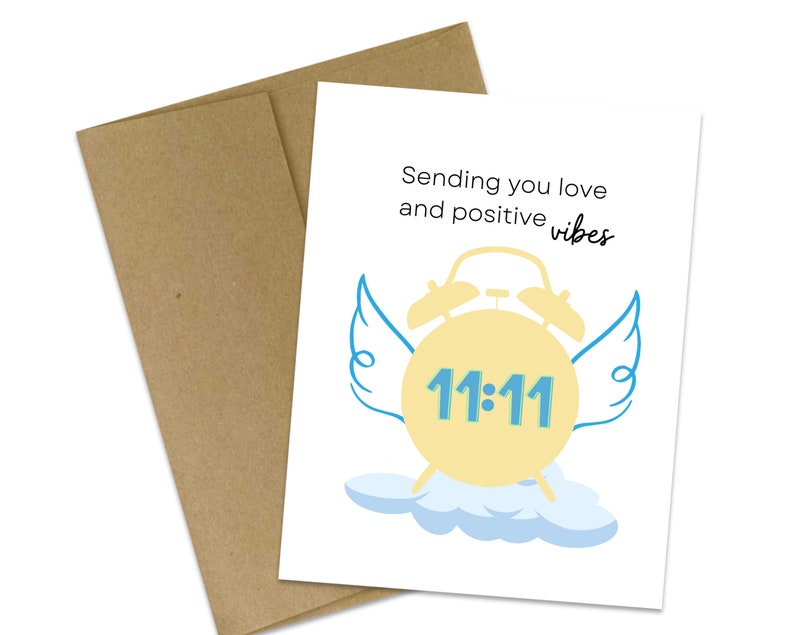 Empathy Card Signs From Above Compassion Card 11:11 - Etsy