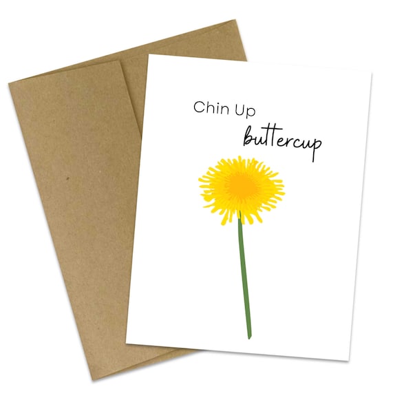 Chin up Buttercup - Etsy