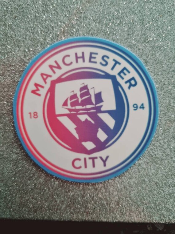 Manchester City Vinyl Sticker - Etsy