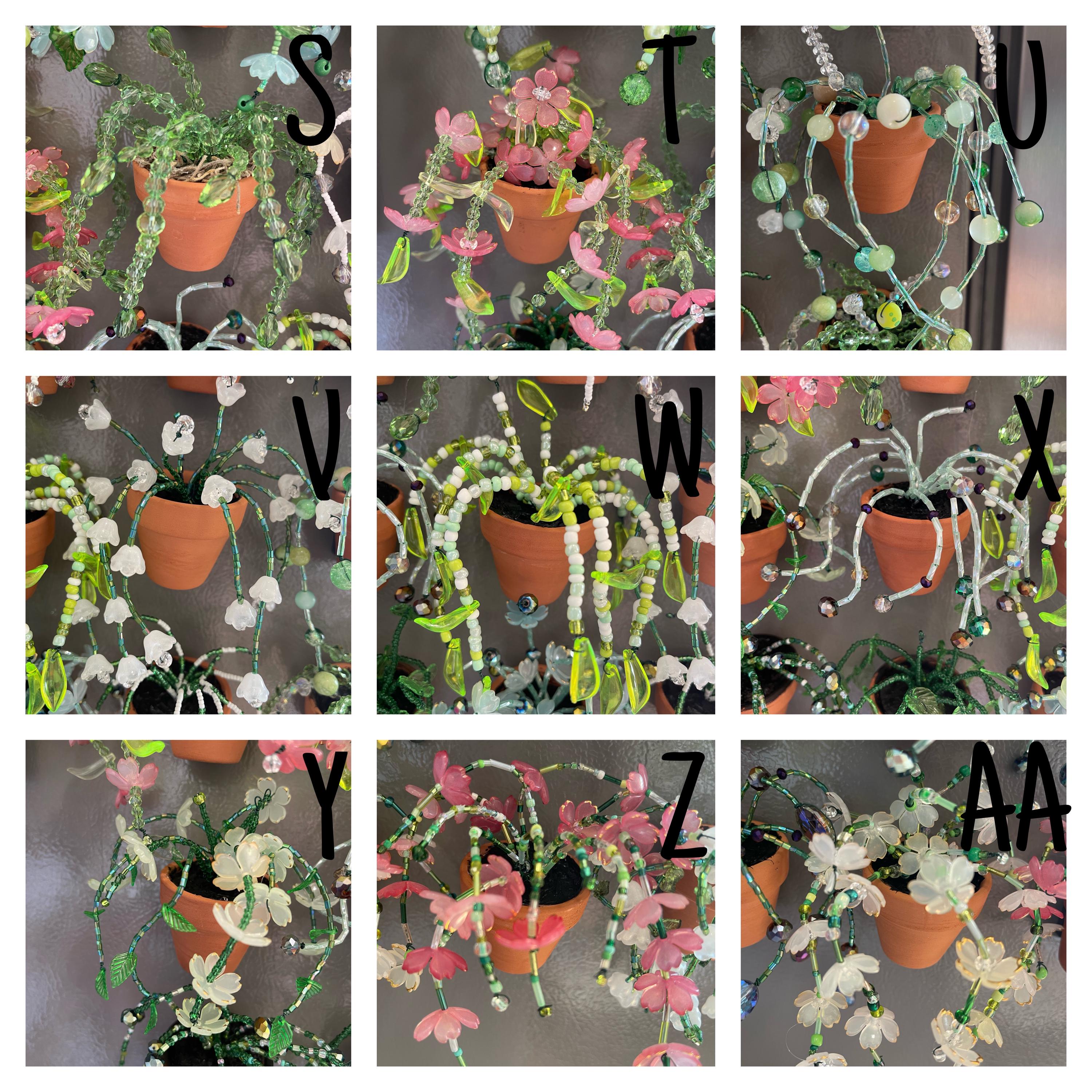 Handmade Beaded Plants, Magnetic Plants - Etsy