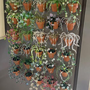 Handmade Beaded Plants, Magnetic Plants - Etsy