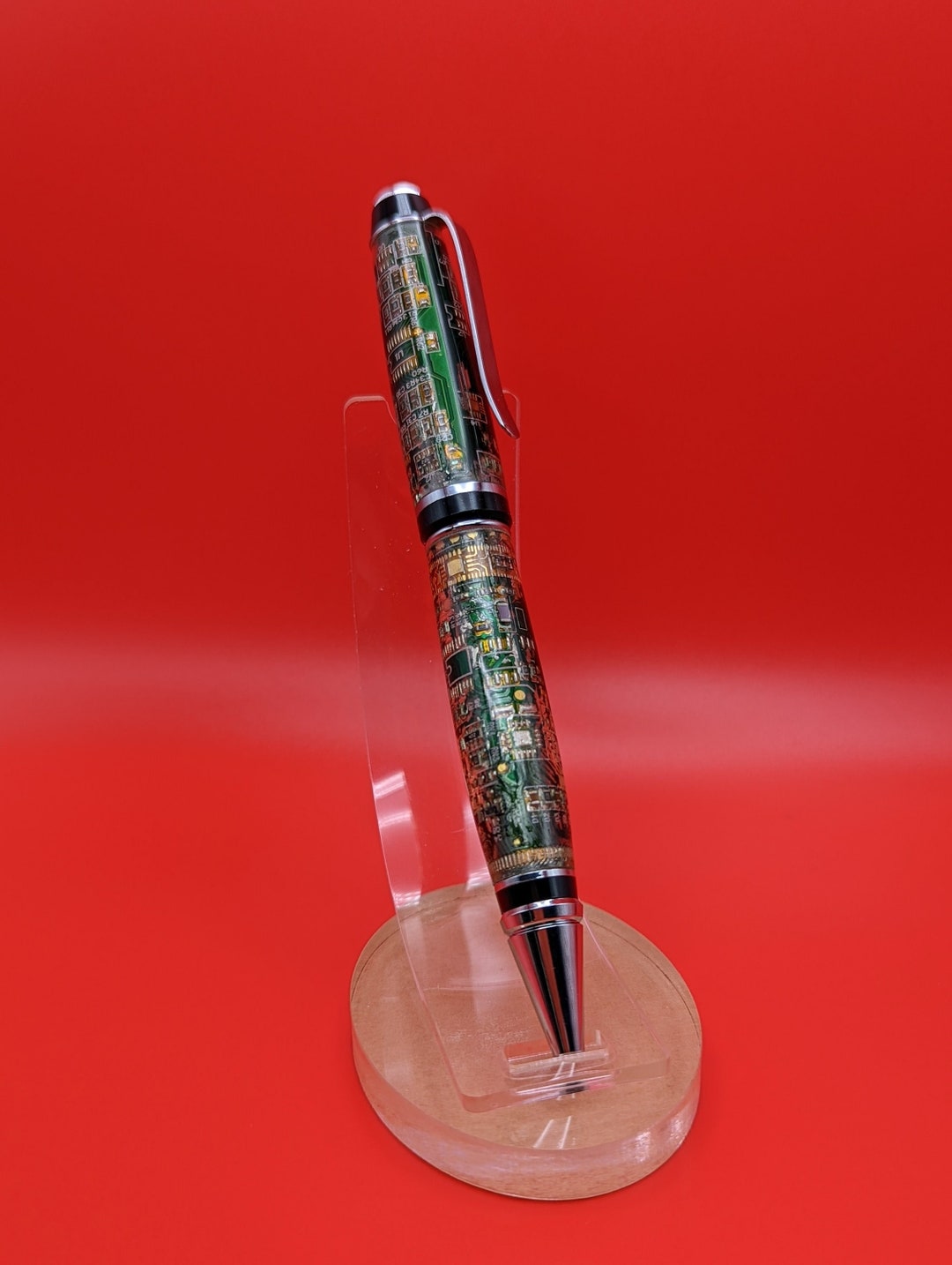 Handmade Circuit Board Ballpoint Pen – Cigar Style, Tech Gift - Etsy