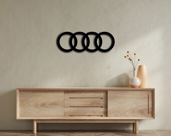 Audi Logo Wall Decor - Etsy