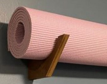 Yoga Studio Wall Hanging Yoga Mat Holder - Etsy UK