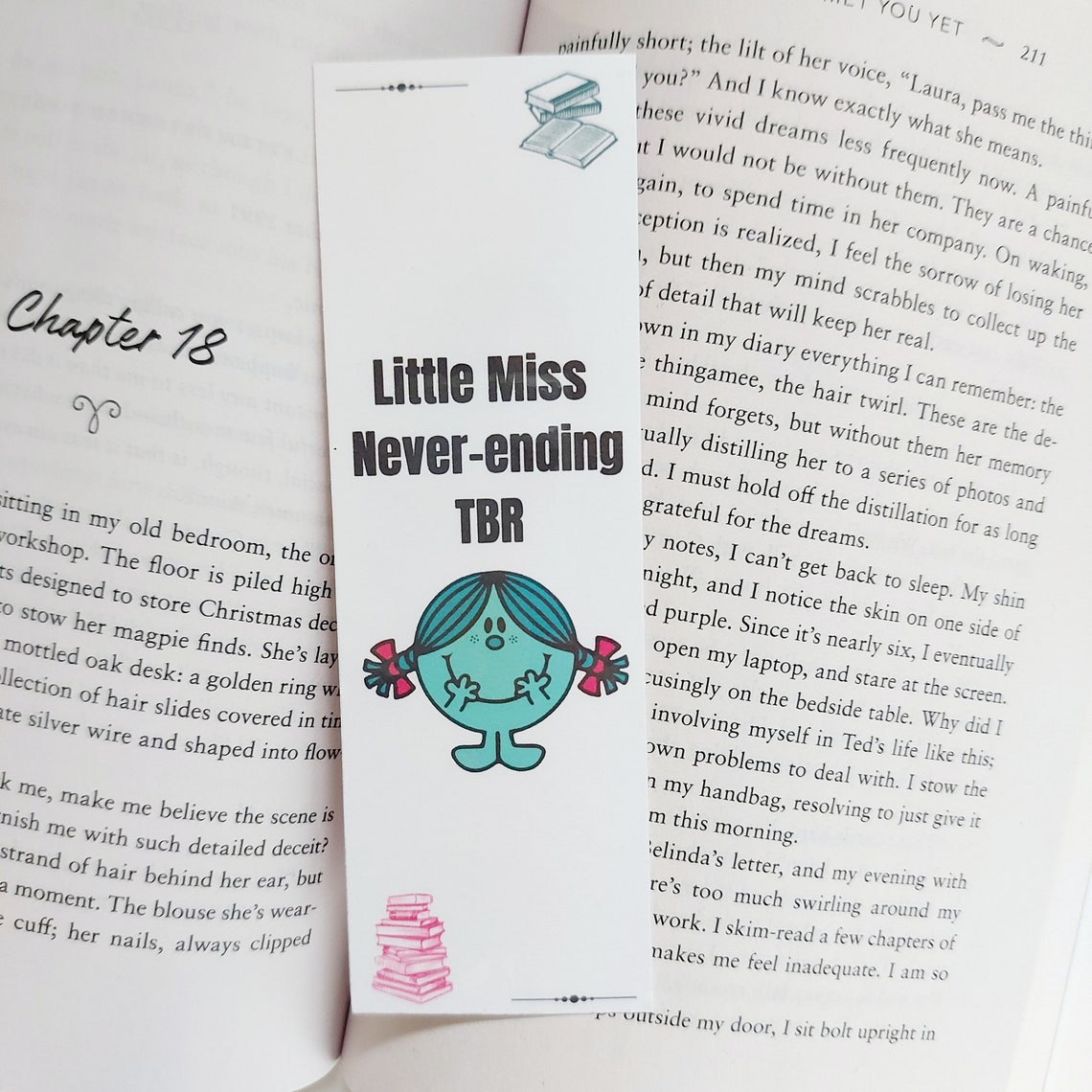 LITTLE MISS Bookmarks Multiple VARIETIES Bookmarks - Etsy