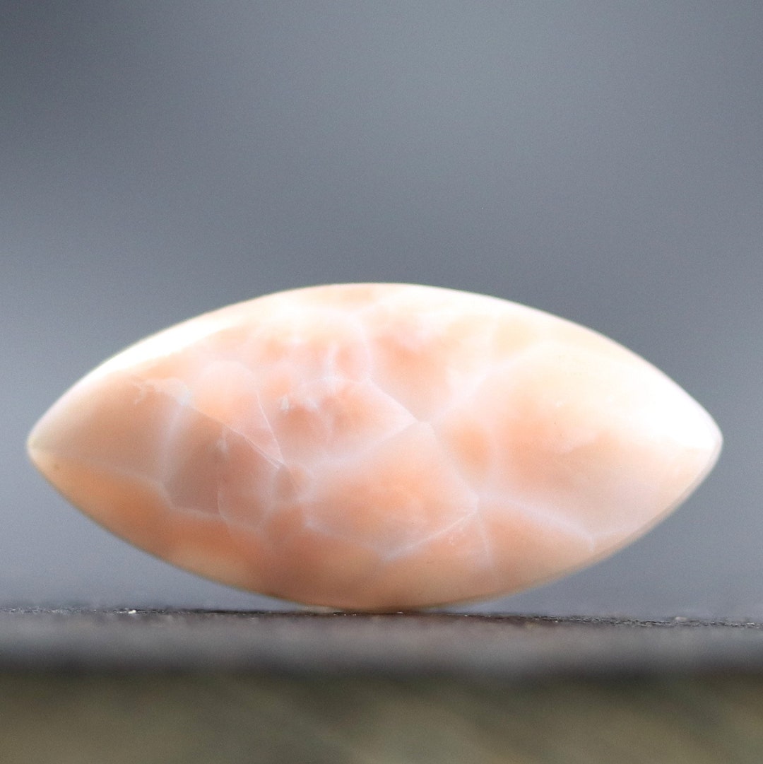Pink Natrolite Cabochon Rare Stone, Pink Larimar Thomsonite Gemstone - Etsy