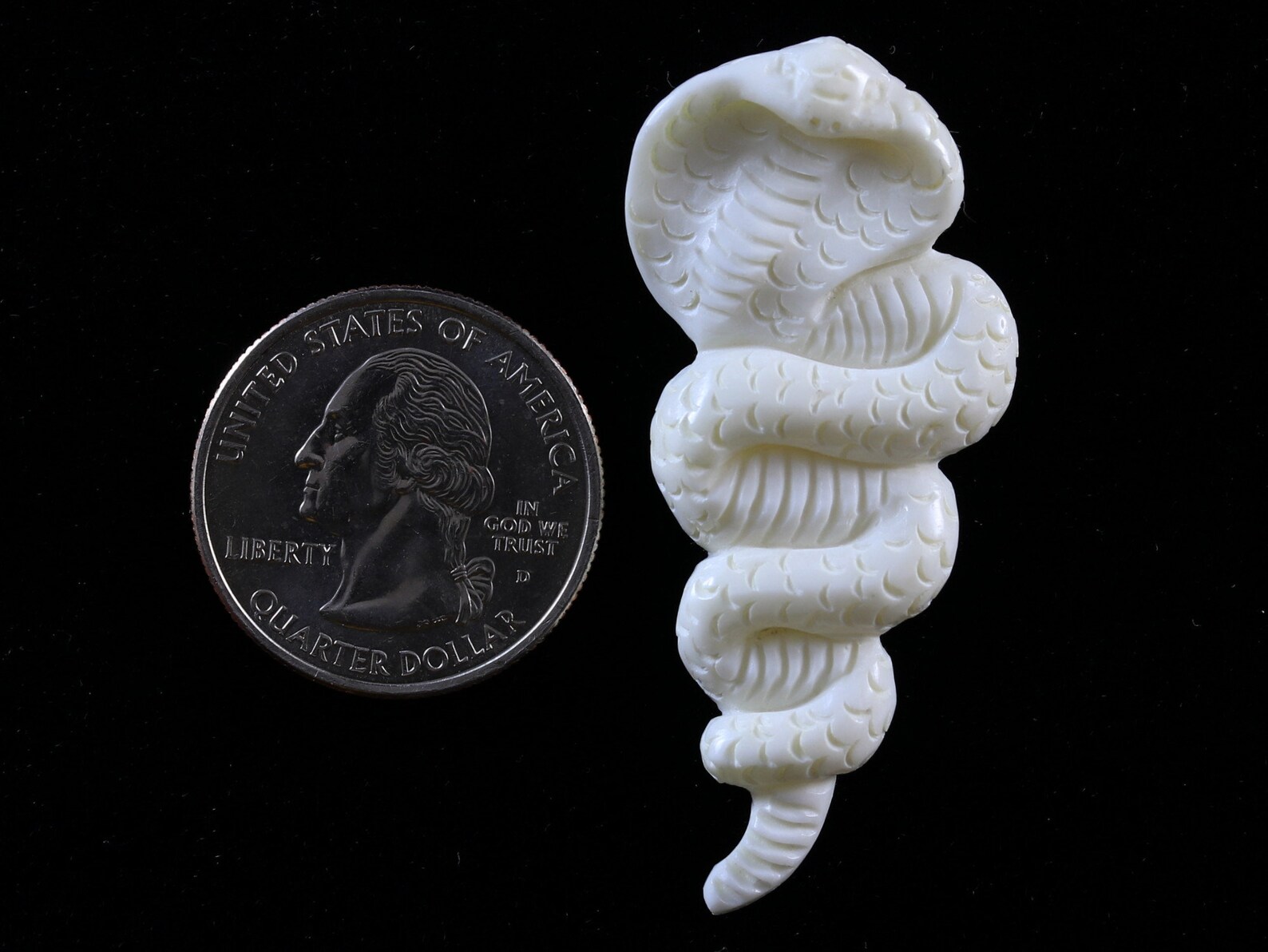 Cobra Snake Cabochon Bone Carving DIY Jewelry Making - Etsy