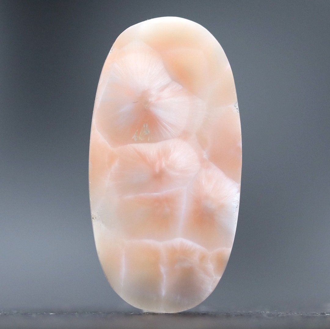 Pink Natrolite Cabochon Rare Mineral Specimen Limited Supply - Etsy