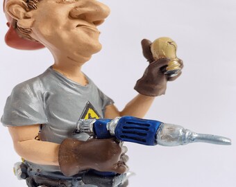 Electrician Figure - Etsy