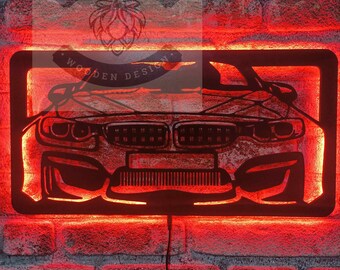 Bmw Led Sign - Etsy