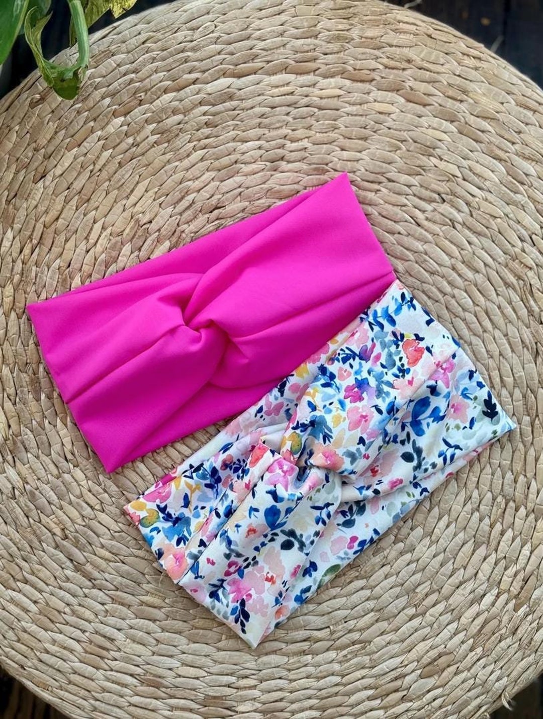 Swim Twist Headband: UV 50+ Nylon Spandex, Women's & Kids' - Etsy