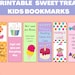 Bookmarks for Kids, Kids Bookmarks, Fun Bookmarks, Printable Bookmarks ...