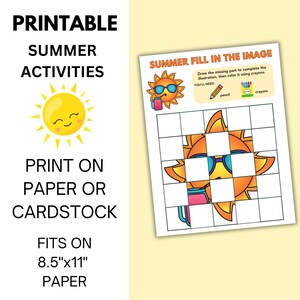 Kids Summer Activity Pack Printables, Kids Printables, Kids Summer ...