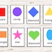 Shape Flashcards, Preschool Printable Flashcards, Toddler Flashcards ...